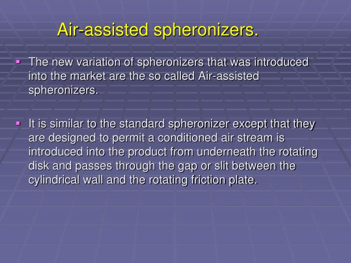 PPT - DESIGN AND APPLICATIONS OF EXTRUDER-SPHERONIZER PowerPoint ...