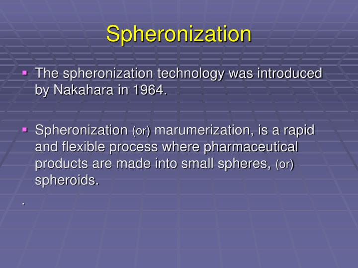 PPT - DESIGN AND APPLICATIONS OF EXTRUDER-SPHERONIZER PowerPoint ...