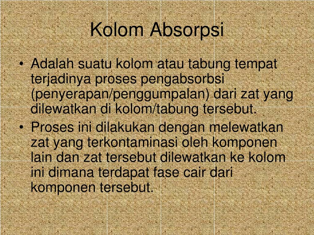 PPT - Pengantar Teknik Kimia Sesi 1: Peralatan Proses PowerPoint ...