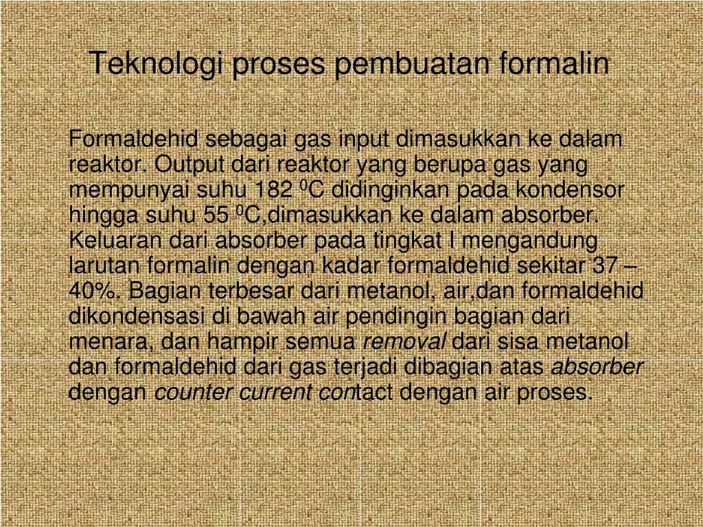 PPT - Pengantar Teknik Kimia Sesi 1: Peralatan Proses PowerPoint ...