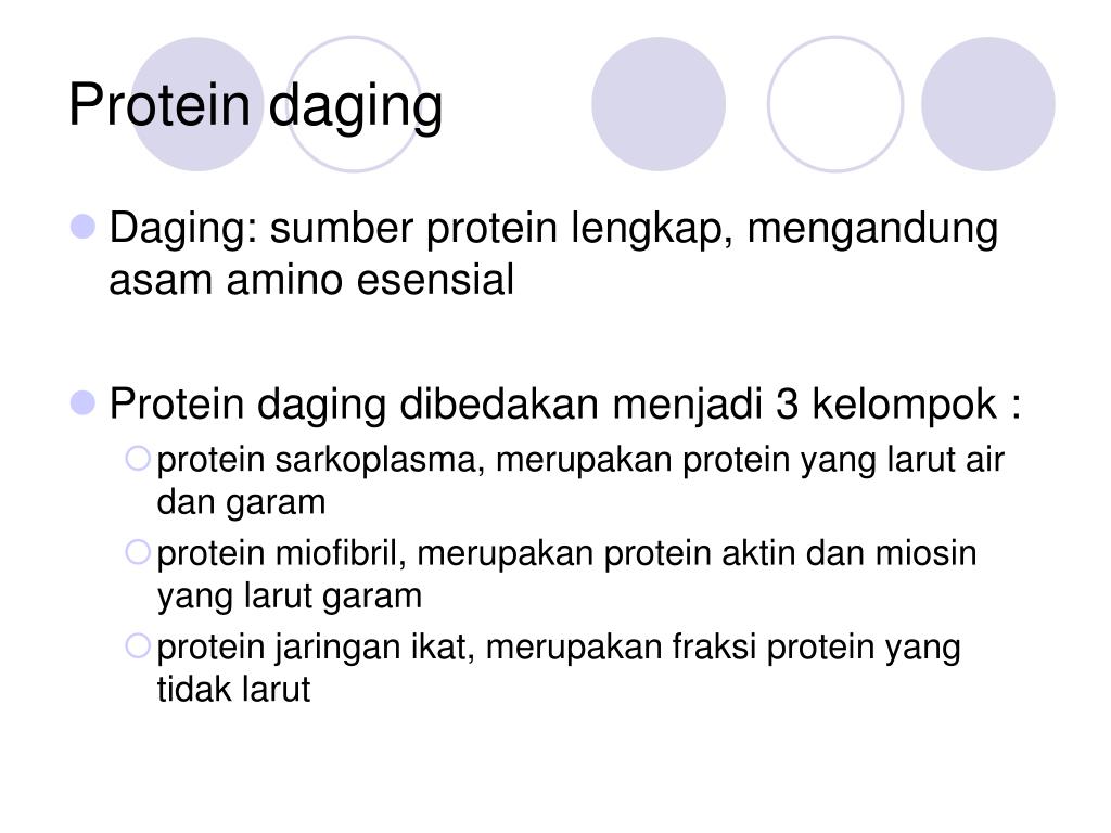 PPT - Materi 6 SIFAT FISIK DAN BIOLOGI DAGING DAN UNGGAS PowerPoint ...