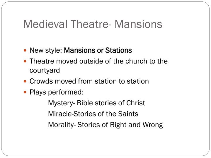 PPT - Medieval Theatre PowerPoint Presentation - ID:2089989