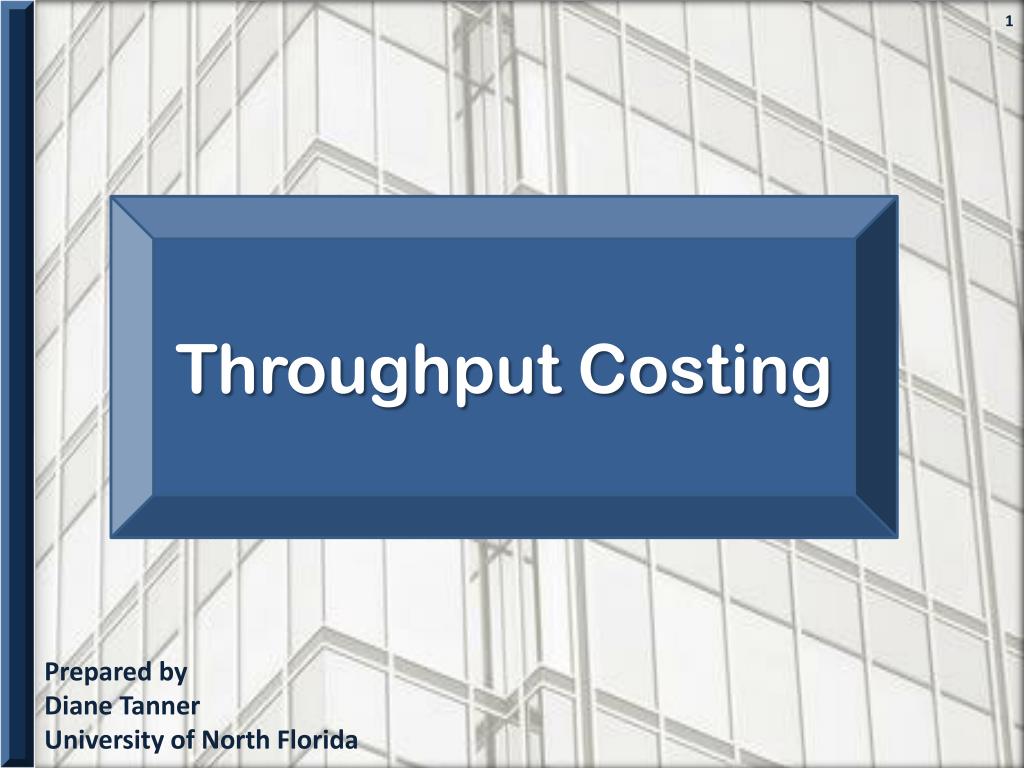 PPT - Prepared by Diane Tanner University of North Florida PowerPoint ...