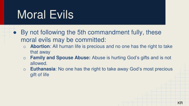 PPT - The 5th Commandment PowerPoint Presentation - ID:2091163