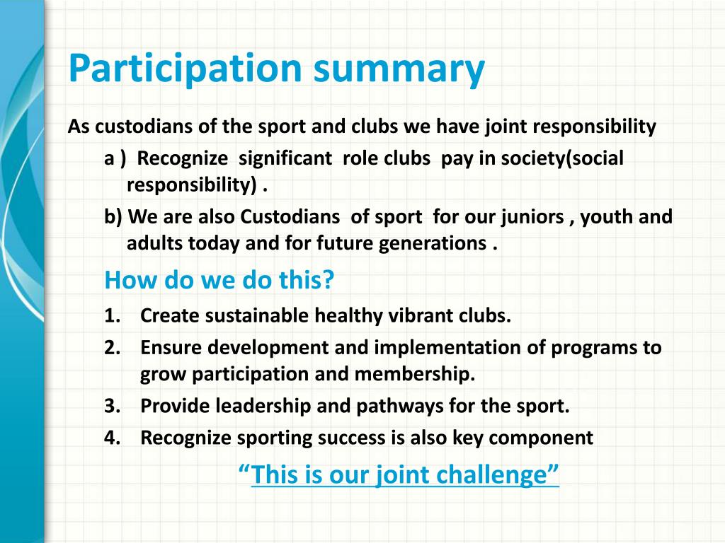 PPT - Yachting victoria participation what does it mean for clubs ...
