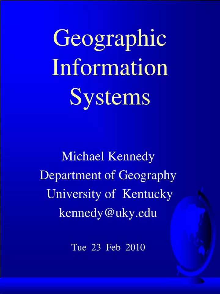 PPT - Geographic Information Systems PowerPoint Presentation, free ... PPT - Geographic Information Systems PowerPoint Presentation, free ...