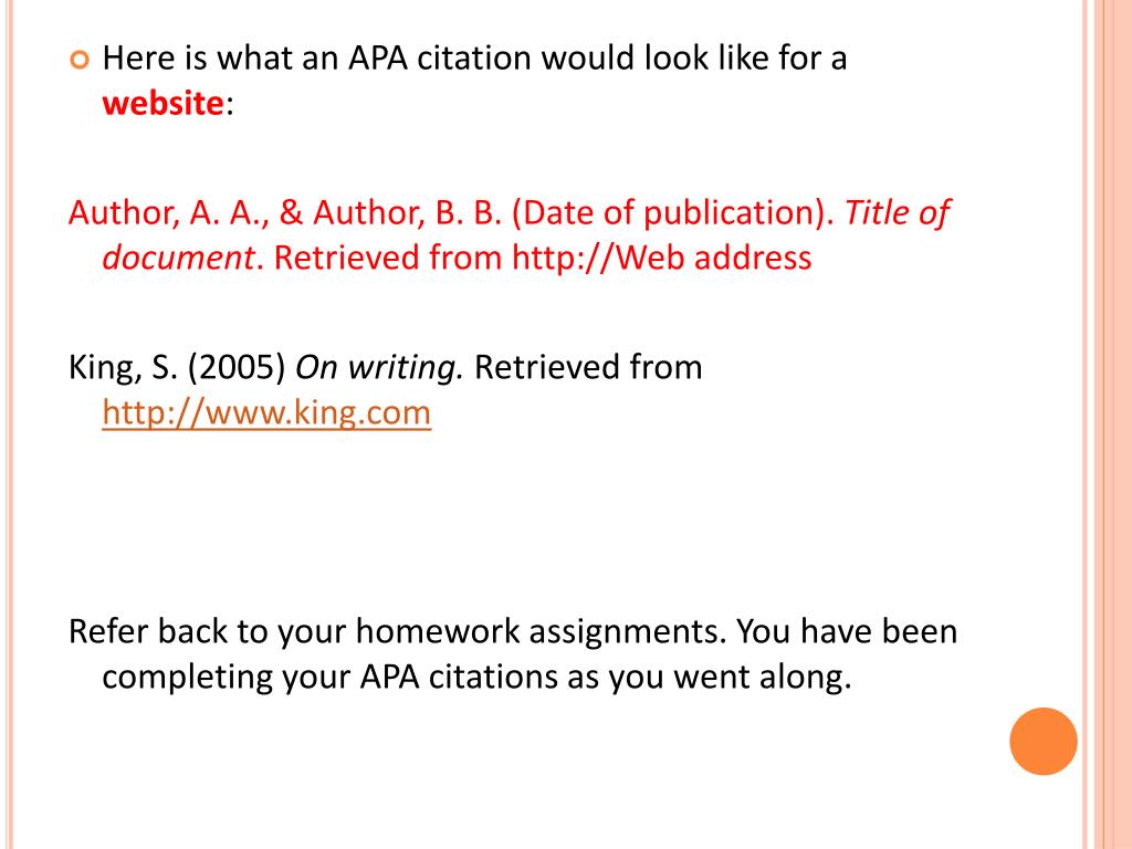 PPT - APA citation PowerPoint Presentation, free download - ID:2091699 PPT - APA citation PowerPoint Presentation, free download - ID:2091699