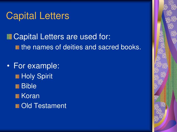PPT - Capitalization & End Punctuation Grade 7 PowerPoint Presentation ...