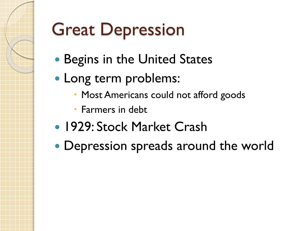 PPT - Years of Crisis: The Interwar Period PowerPoint Presentation ...