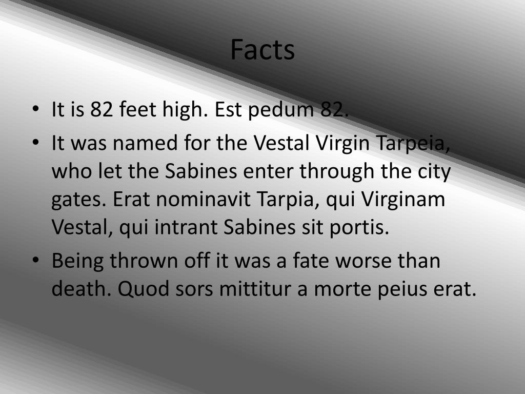 PPT - The Tarpeian Rock (Rupes Tarpeia ) PowerPoint Presentation, free ...