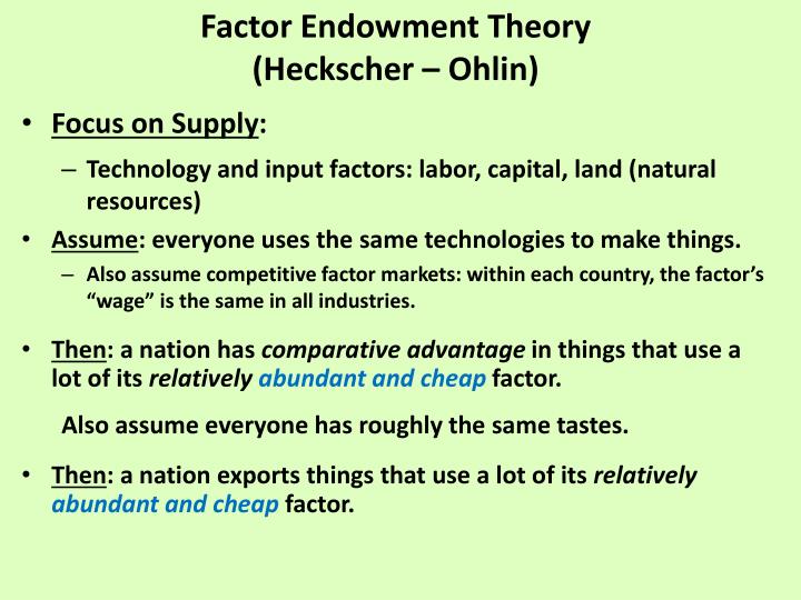 PPT - Trade Models: Extensions and Applications PowerPoint Presentation ...