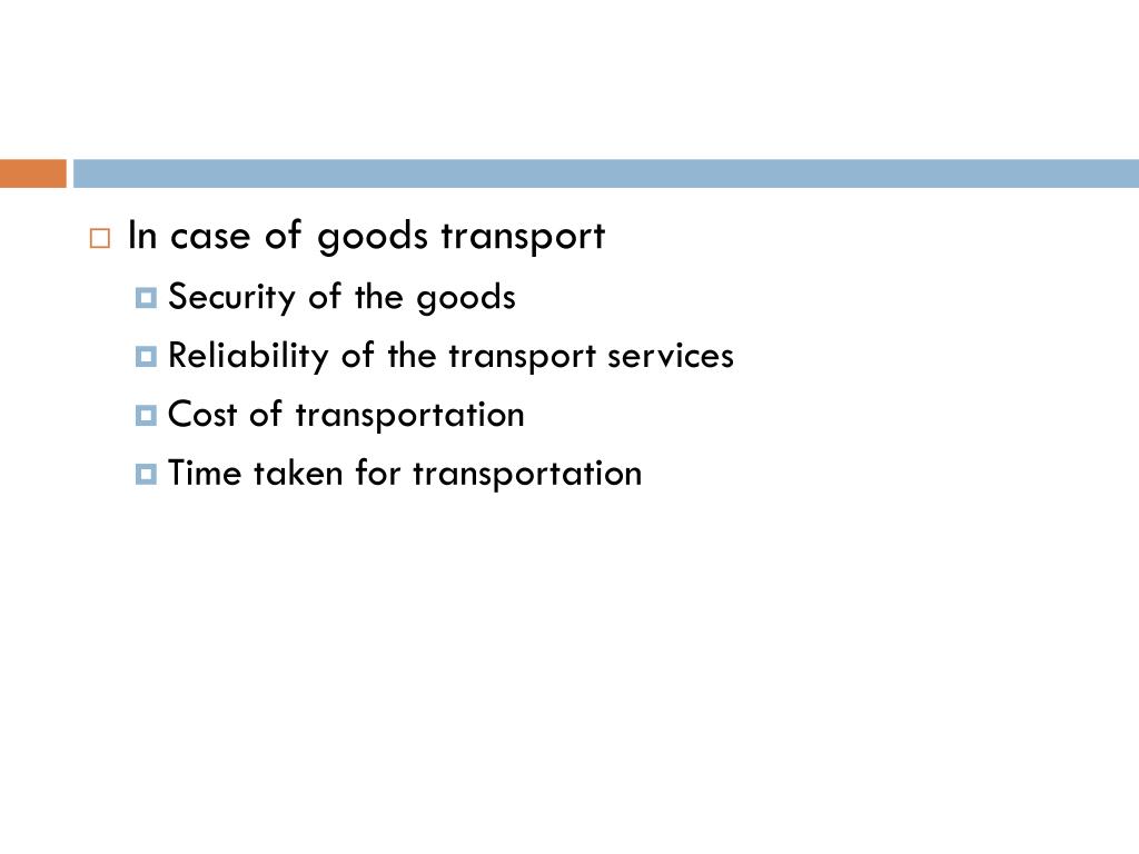 PPT - TRANSPORT ECONOMICS PowerPoint Presentation, free download - ID ...