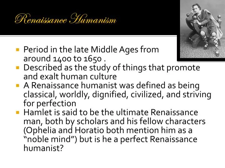 PPT - Renaissance Humanism PowerPoint Presentation, free download - ID ...