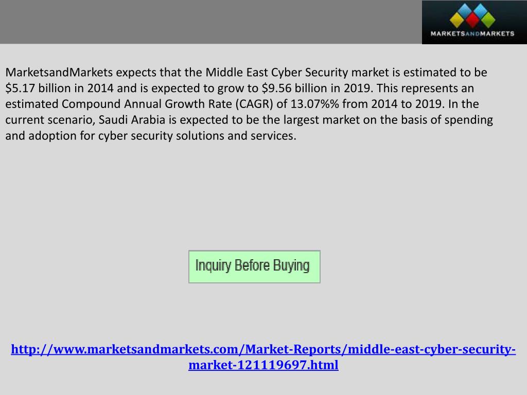 PPT - Middle East Cyber Security Market PowerPoint Presentation, free ...