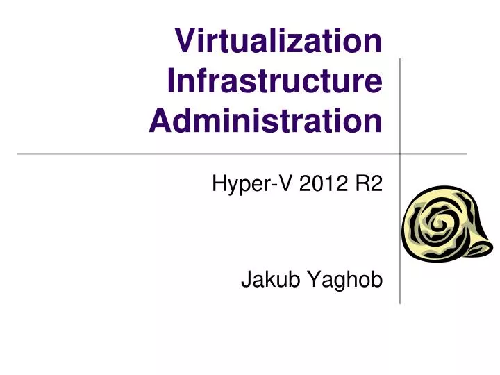 PPT - Virtualization Infrastructure Administration PowerPoint Presentation - ID:2094124