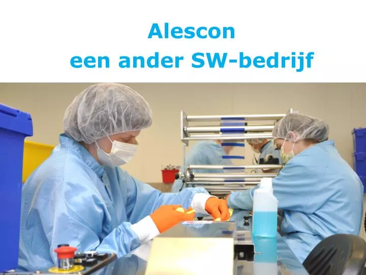 PPT - Alescon een ander SW-bedrijf PowerPoint Presentation, free ...