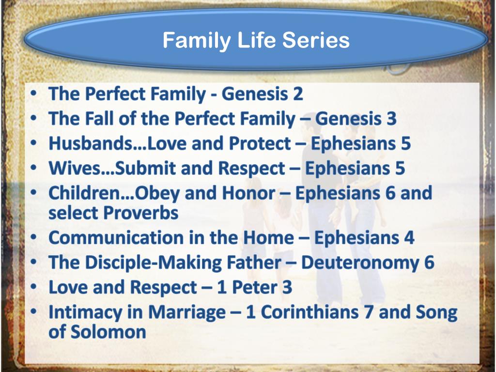 PPT - The Perfect Family - Genesis 2 The Fall of the Perfect Family ...