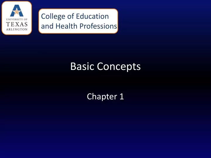 PPT - Basic Concepts PowerPoint Presentation, free download - ID:2094719