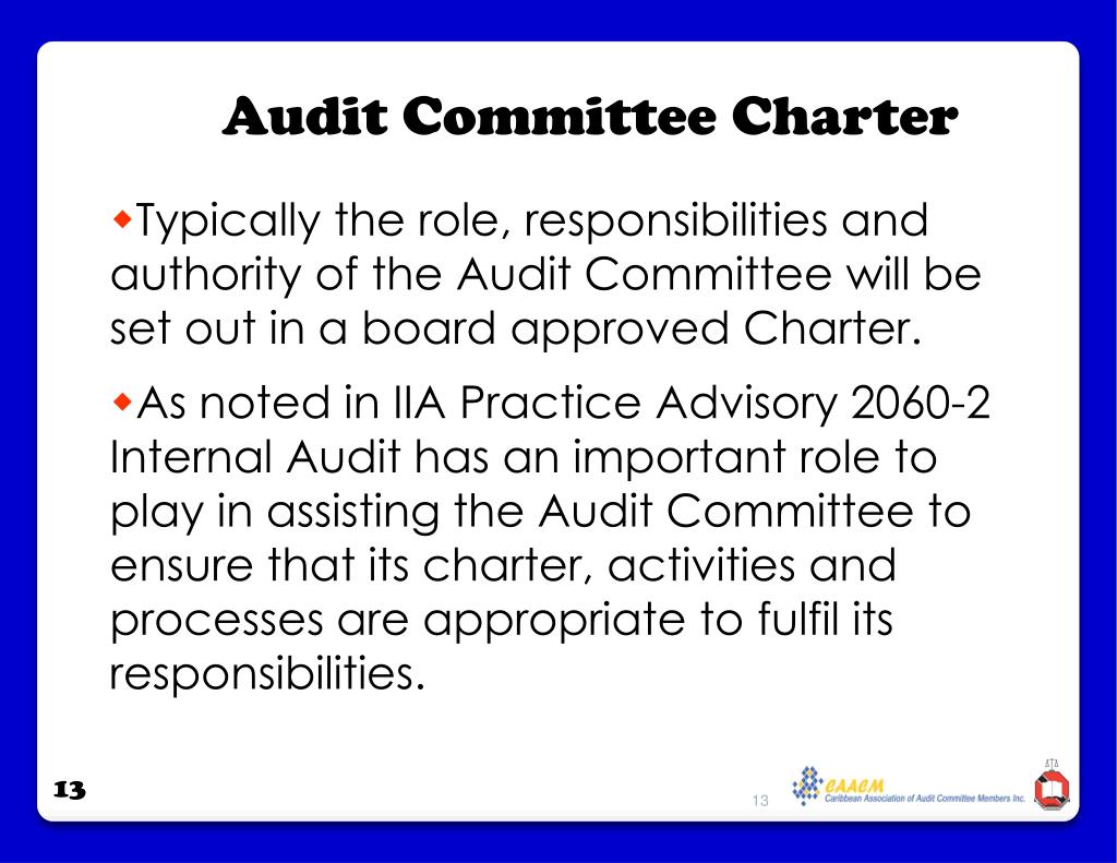 PPT - A Leadership Prescription for Audit Committee Members: PowerPoint ...