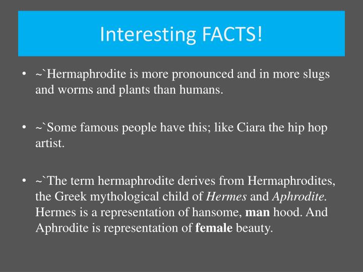 PPT - (Hermaphroditism) PowerPoint Presentation - ID:2095414