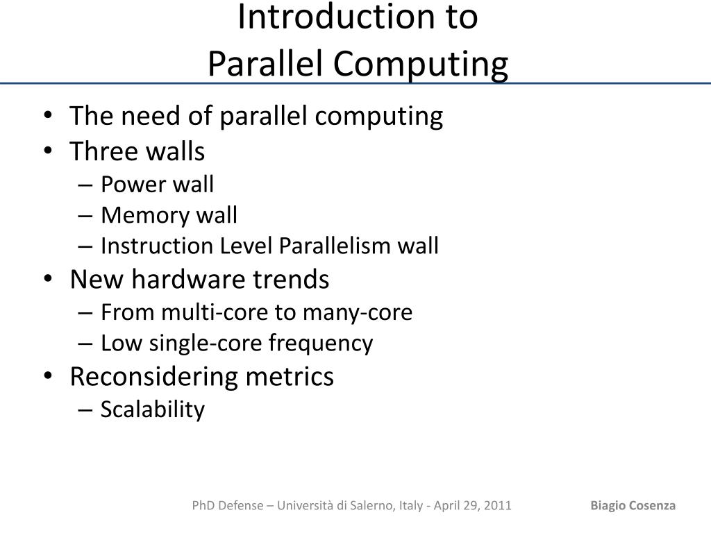 Ppt Efficient Distributed Load Balancing For Parallel Algorithms Powerpoint Presentation Id
