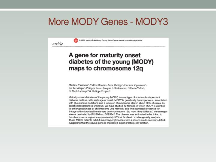 PPT - History of monogenic diabetes PowerPoint Presentation - ID:2095595
