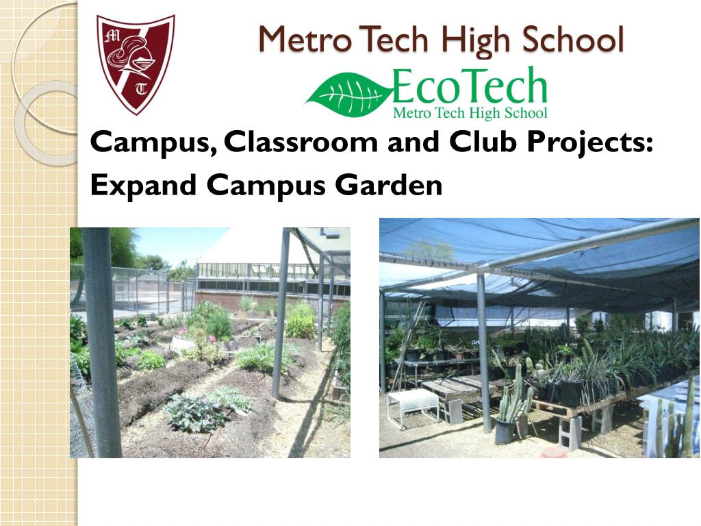 PPT - Metro Tech High School An College and Career Magnet School ...