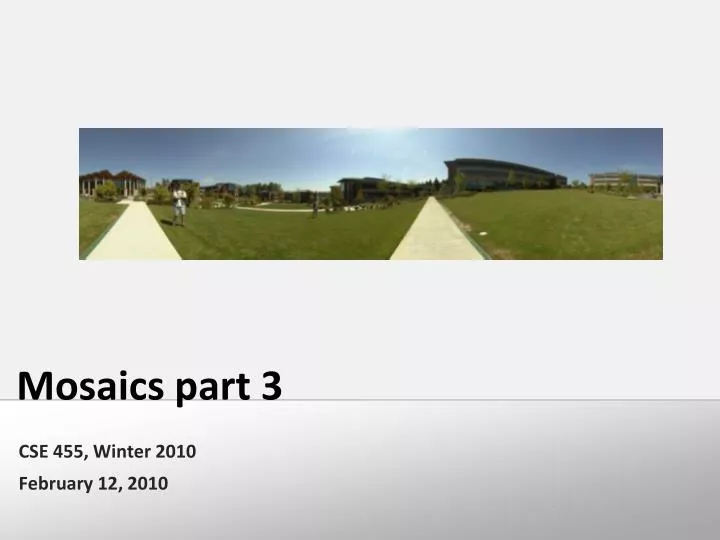 PPT - Mosaics part 3 PowerPoint Presentation, free download - ID:2095789