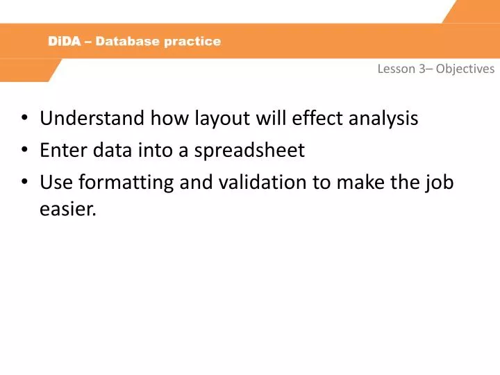 PPT - Lesson 3 – Objectives PowerPoint Presentation, free download - ID ...