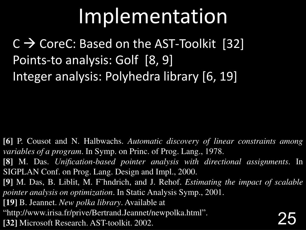 Ppt Cssv Towards A Realistic Tool For Statically Detecting All Buffer Overflows In C