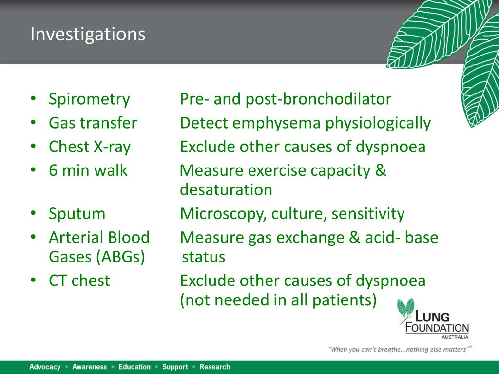 PPT - The COPD-X Plan: Australia and New Zealand guidelines for the ...