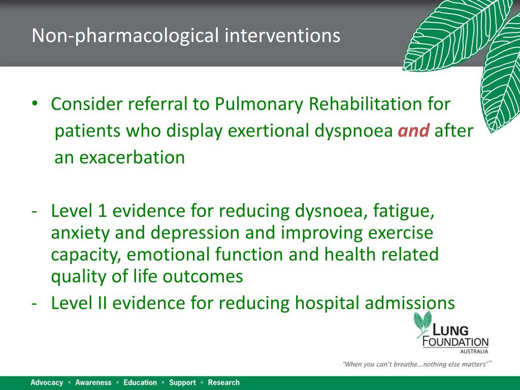 PPT - The COPD-X Plan: Australia and New Zealand guidelines for the ...