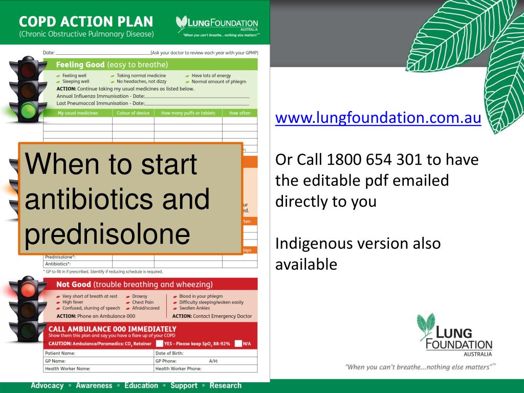 PPT - The COPD-X Plan: Australia and New Zealand guidelines for the ...