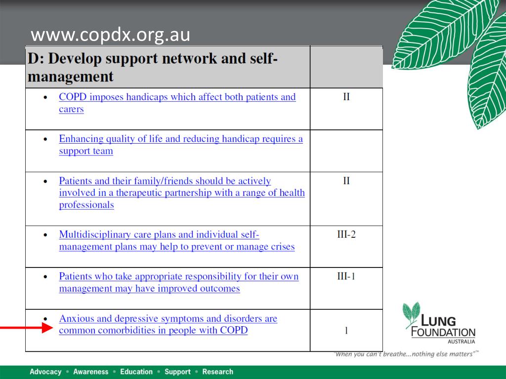 PPT - The COPD-X Plan: Australia and New Zealand guidelines for the ...