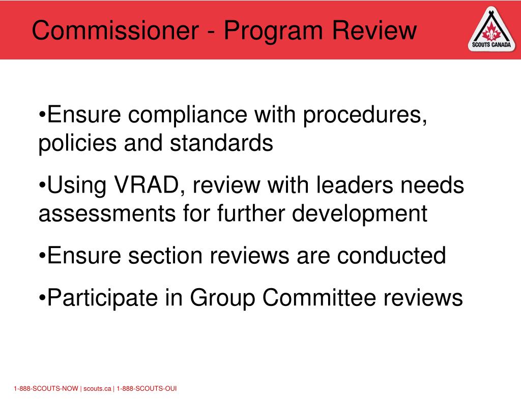 PPT - Woodbadge 1 Group Committee Roles and Responsibilities PowerPoint ...