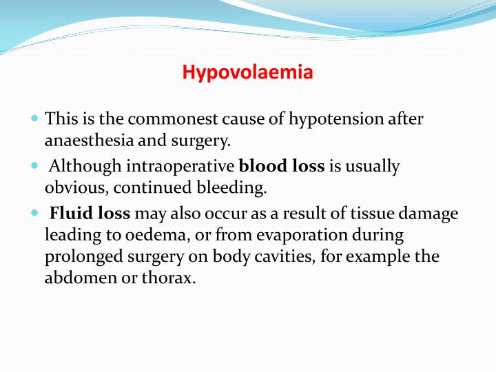 PPT - Postoperative complications PowerPoint Presentation - ID:2097074