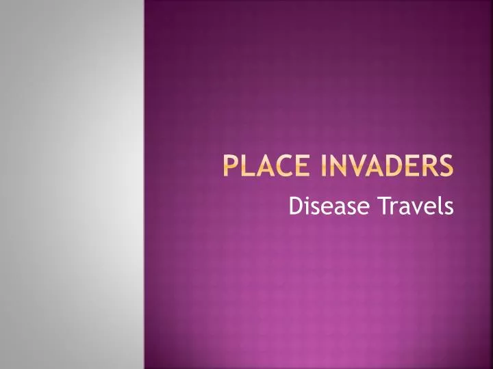 PPT - Place Invaders PowerPoint Presentation, free download - ID:2097321