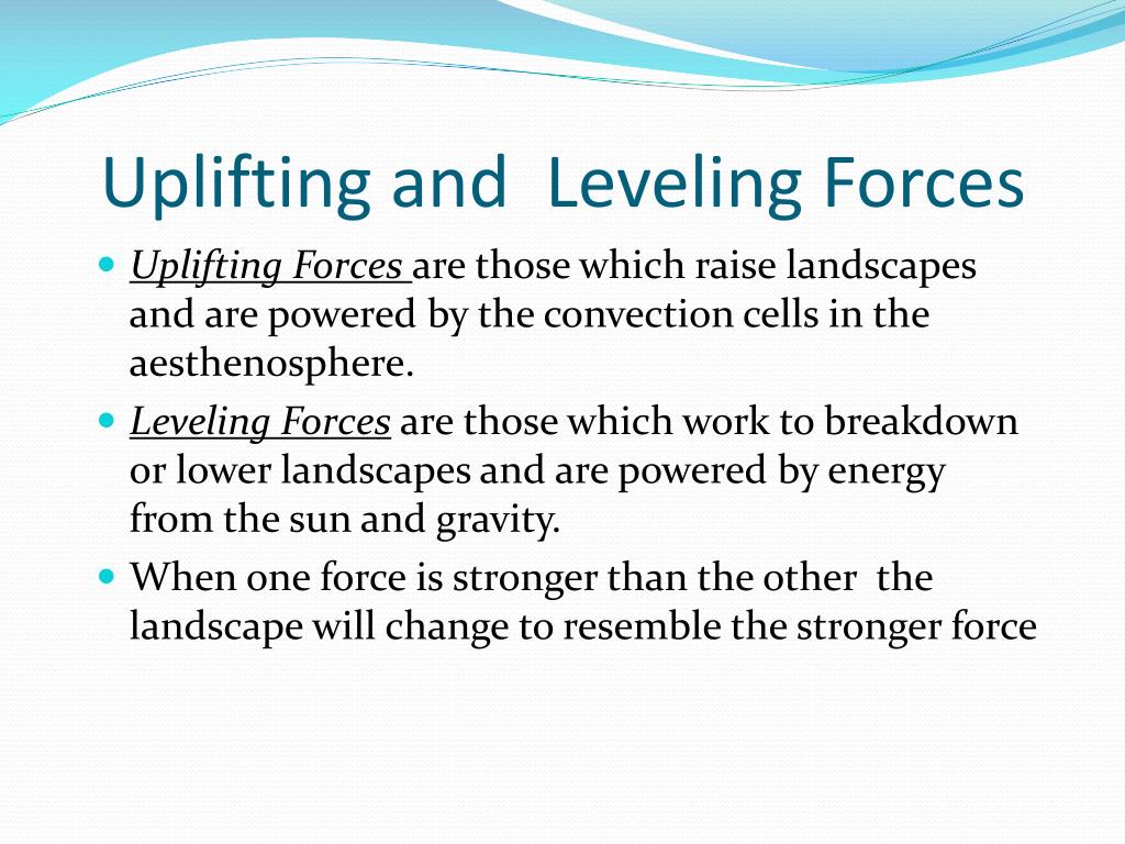 PPT - Aim: What are the three general landscapes and what are their ...