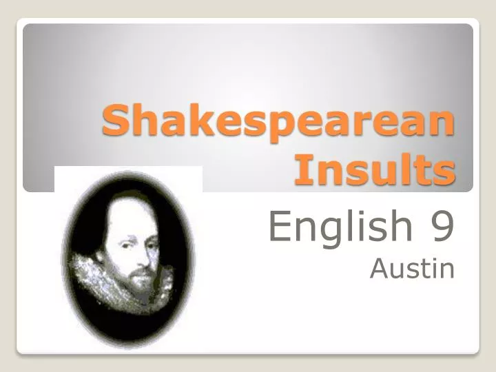 PPT - Shakespearean Insults PowerPoint Presentation, free download - ID ...