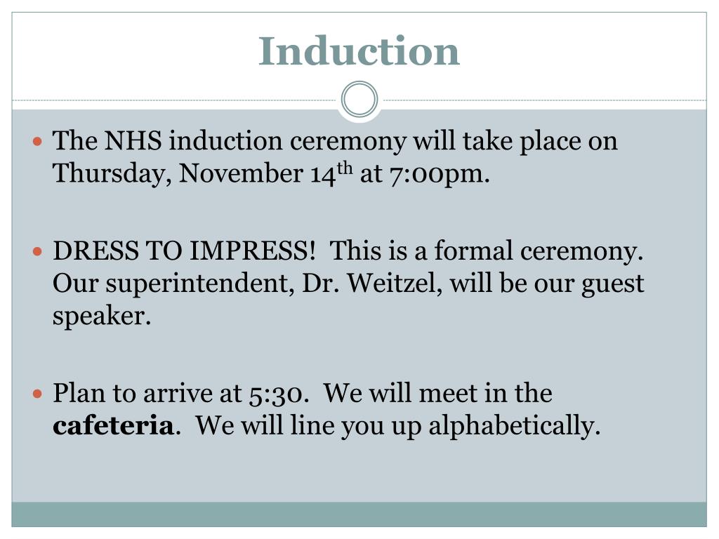 PPT - National Honor Society New Members Meeting PowerPoint ...