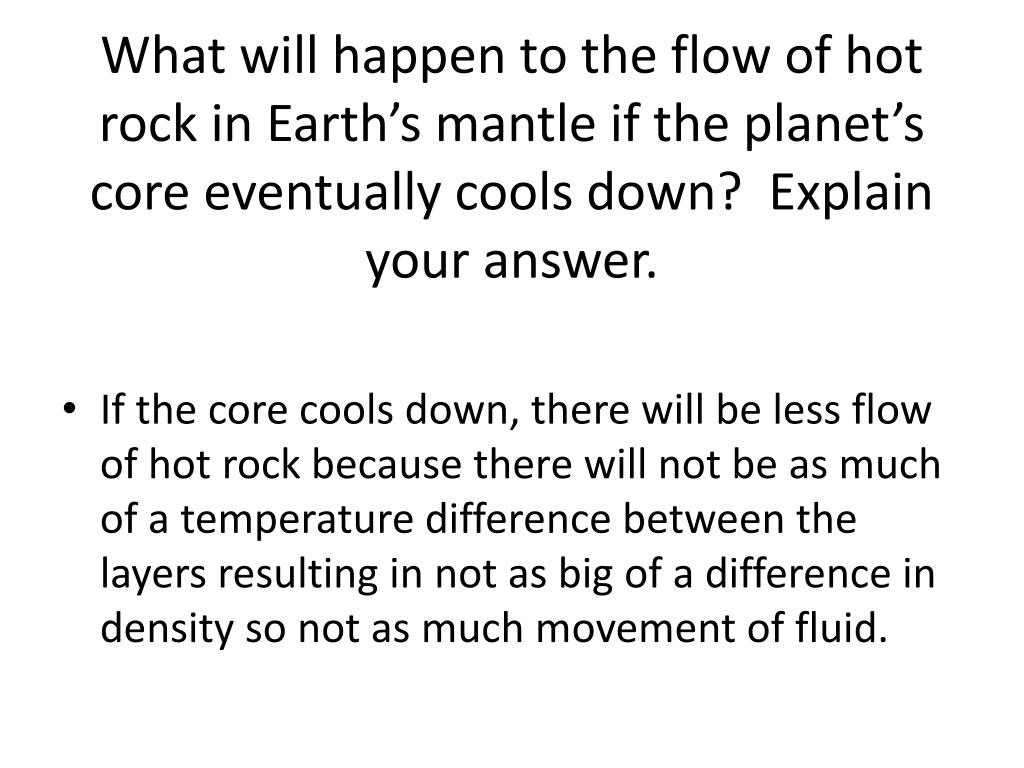 PPT - Earth’s Interior & Convection Currents and the Mantle PowerPoint ...