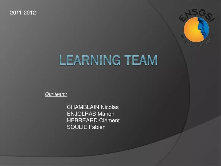 PPT - Learning Team PowerPoint Presentation, free download - ID:2098689