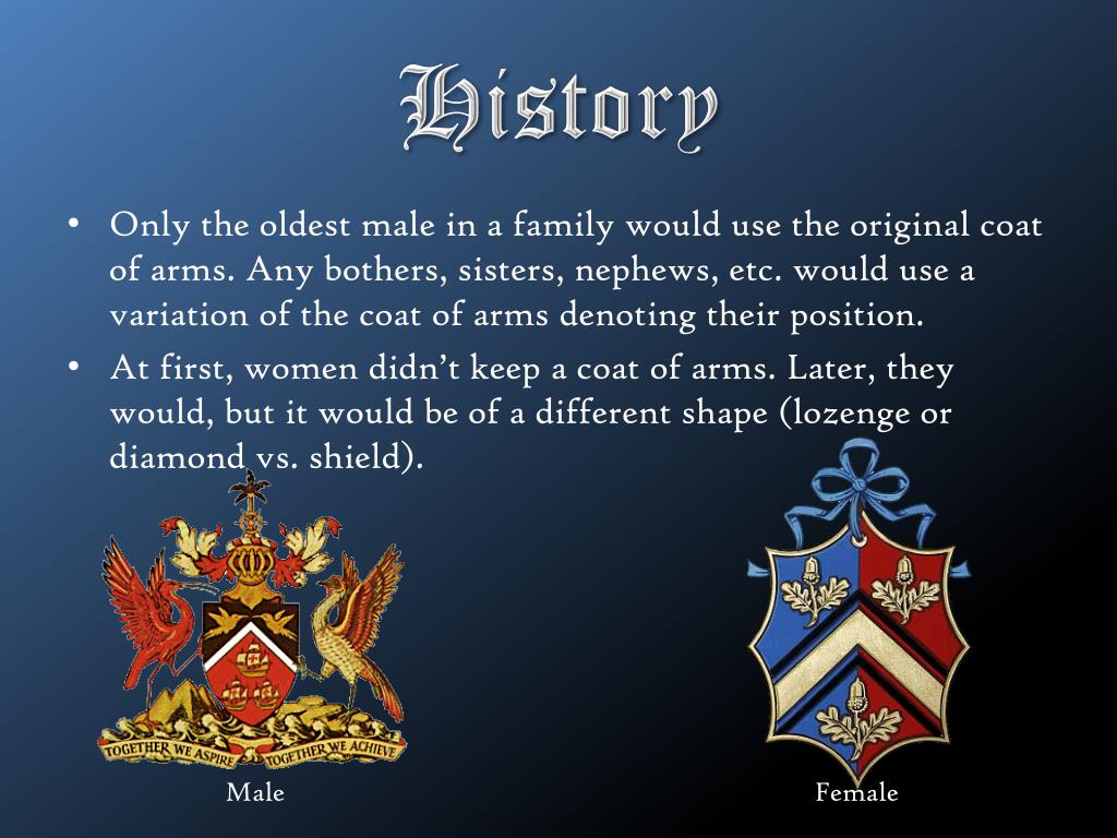 PPT - The Heraldic Tradition: Coat of arms PowerPoint Presentation ...
