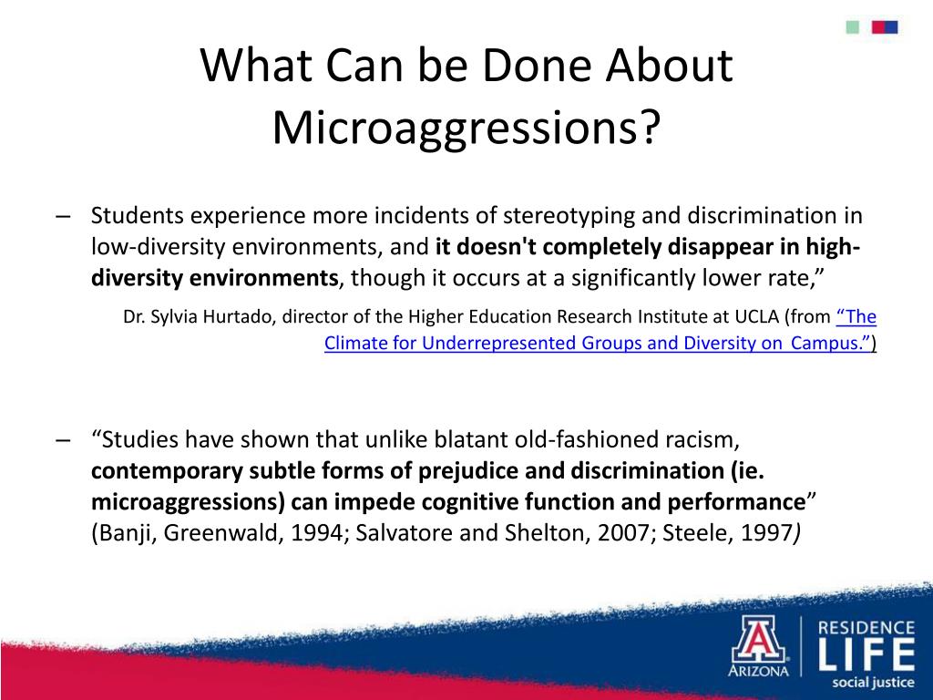 PPT - MICROAGGRESSIONS & OUR STUDENTS UA Student Affairs Symposium 2012 ...
