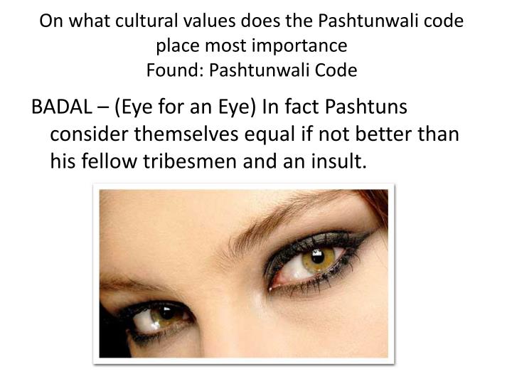 PPT - Pashtuns and Pashtunwali PowerPoint Presentation - ID:2099371