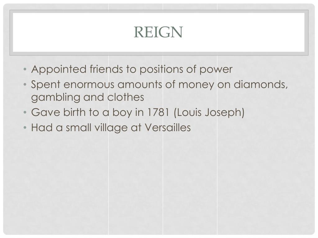PPT - Marie Antoinette and Louis XVI PowerPoint Presentation, free ...