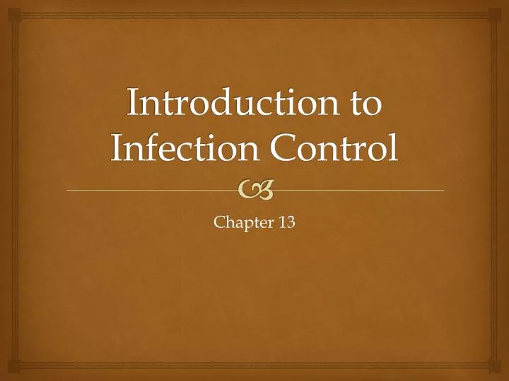 PPT - Introduction to Infection Control PowerPoint Presentation, free ...