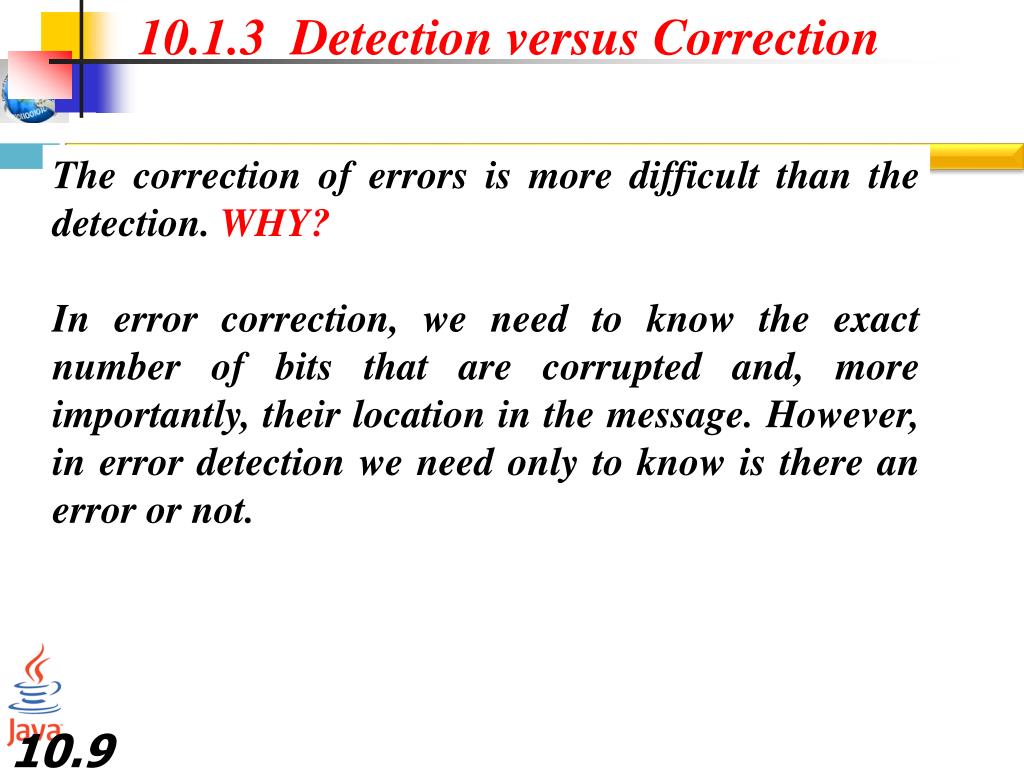 Ppt Part Iii Data Link Layer Error Detection And Correction