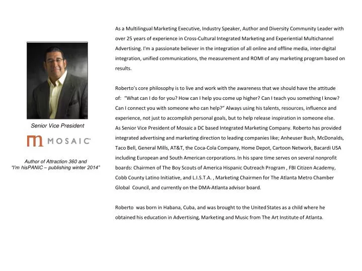 PPT - Senior Vice President PowerPoint Presentation, free download - ID ...