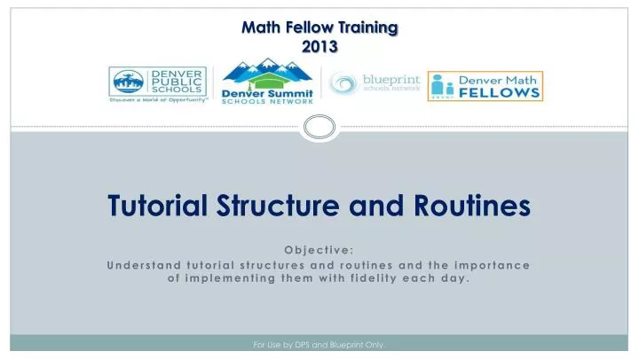 PPT - Tutorial Structure and Routines PowerPoint Presentation, free ...